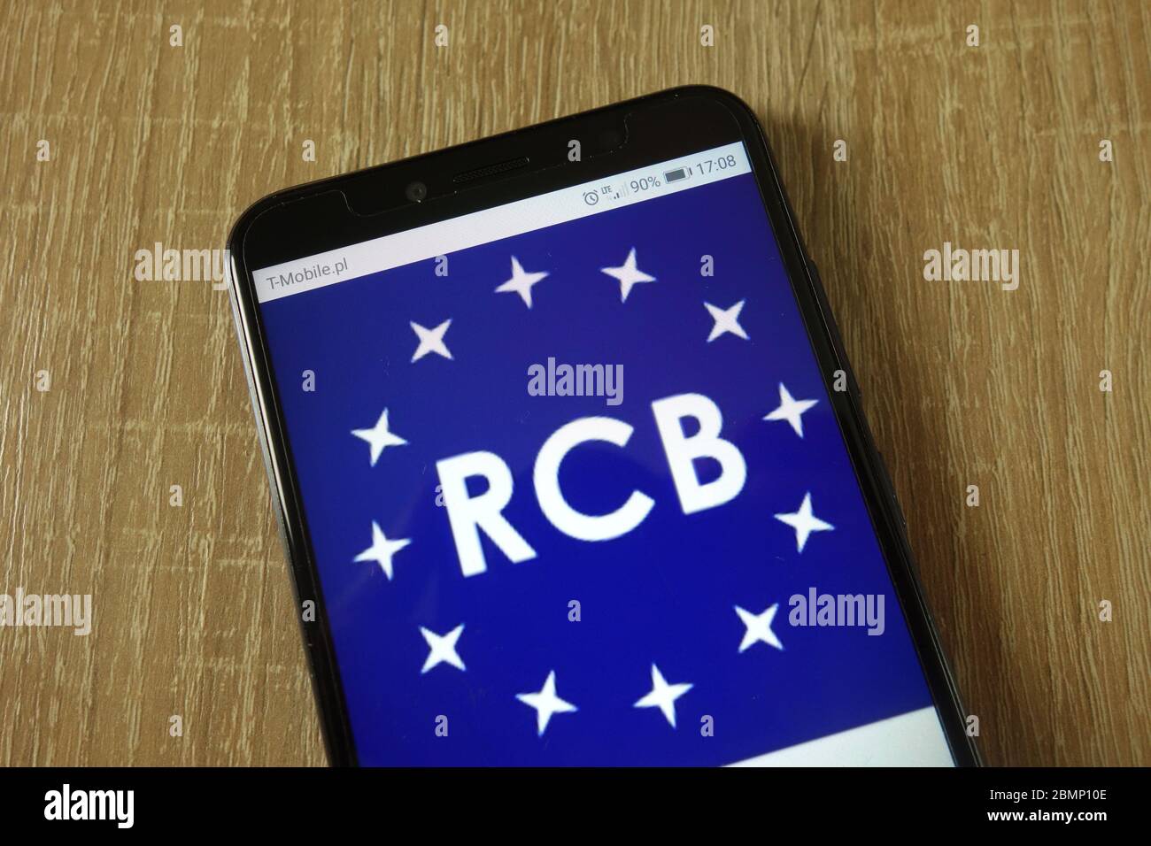RCB Bank logo displayed on smartphone Stock Photo - Alamy