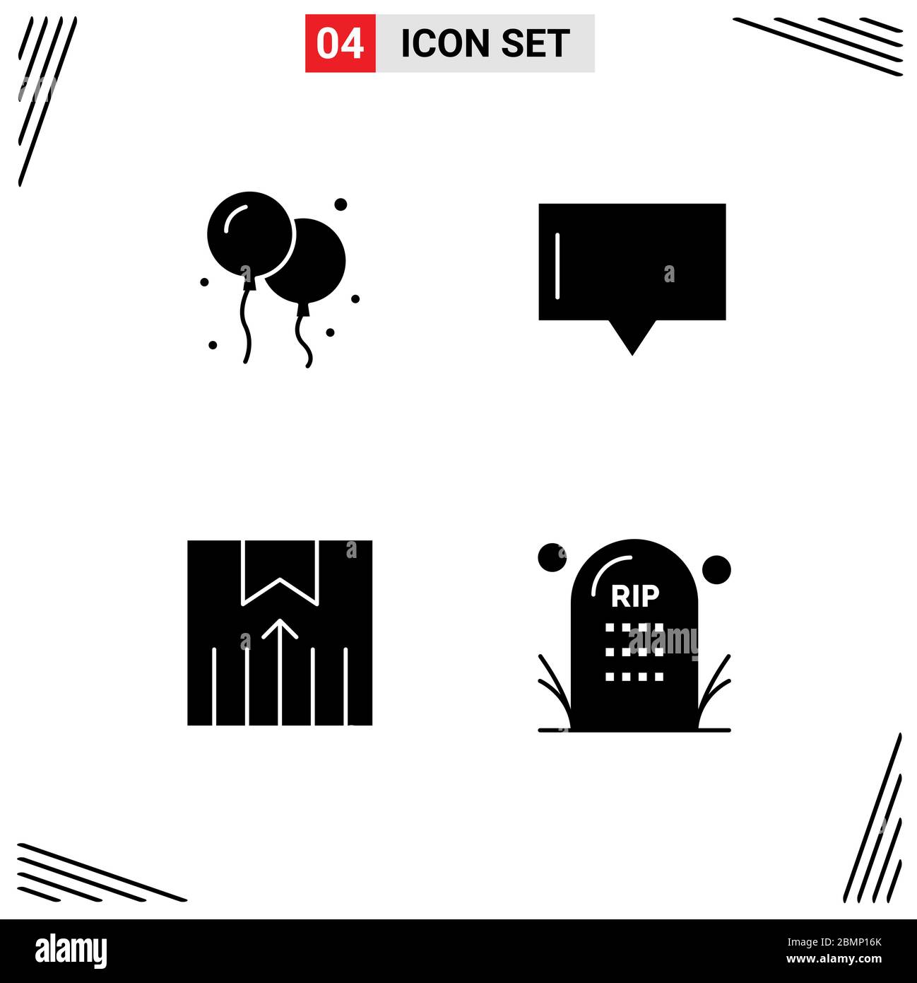 Funeral balloon Stock Vector Images - Alamy