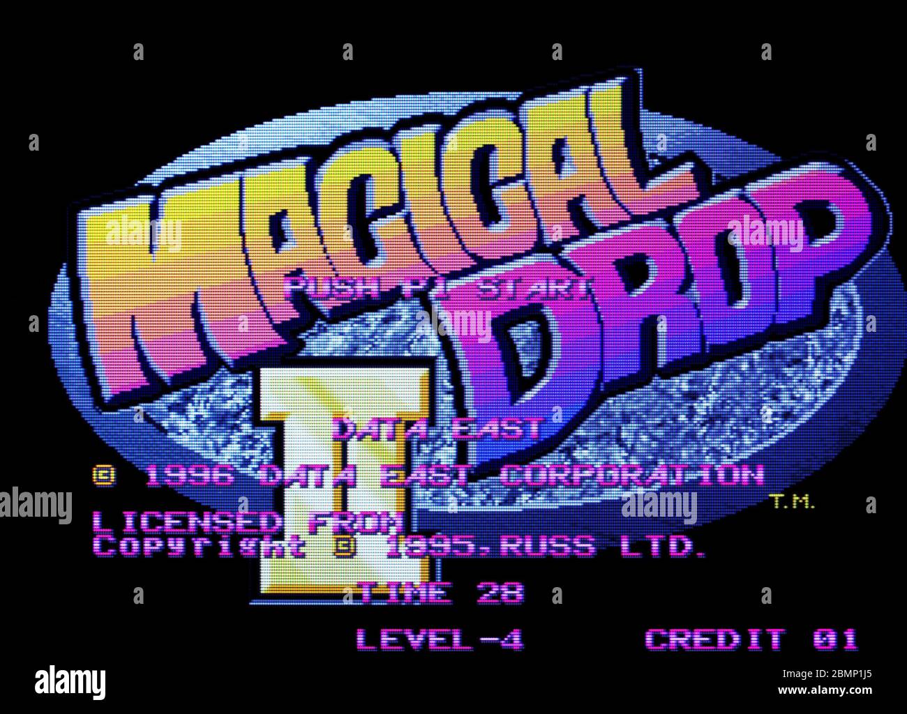 Magical Drop II 2 - SNK Neo-Geo NeoGeo - Editorial use only Stock Photo ...