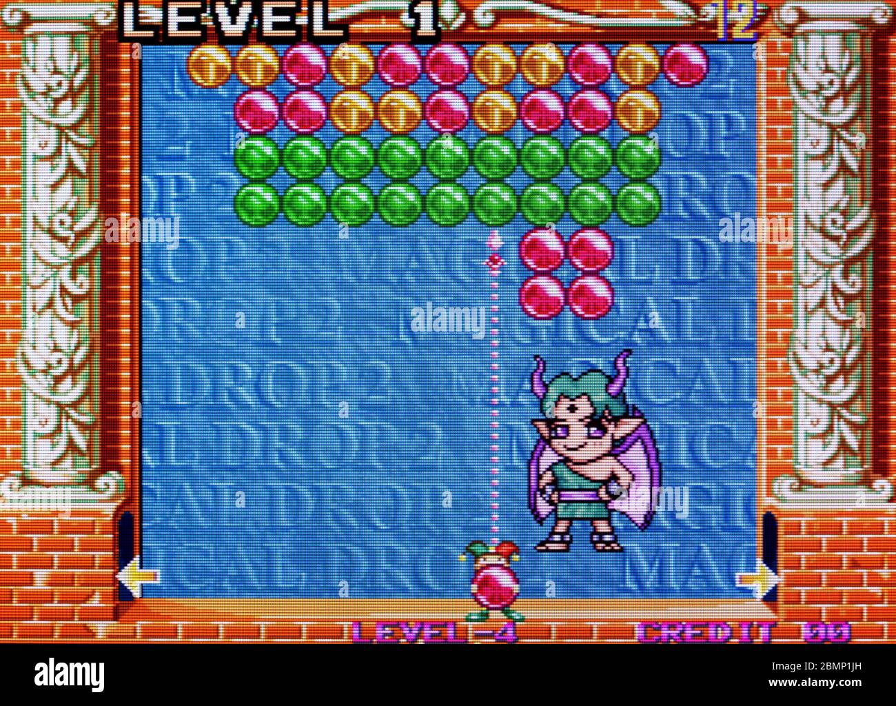 Magical Drop II 2 - SNK Neo-Geo NeoGeo - Editorial use only Stock Photo ...