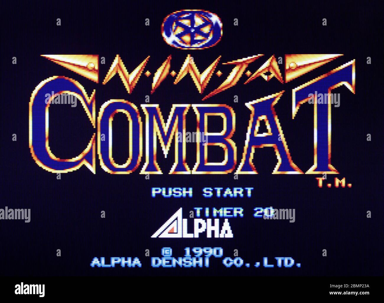 Ninja Combat - SNK Neo-Geo NeoGeo - Editorial use only Stock Photo - Alamy