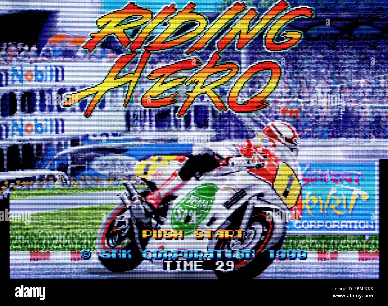 Riding Hero - SNK Neo-Geo NeoGeo - Editorial use only Stock Photo - Alamy