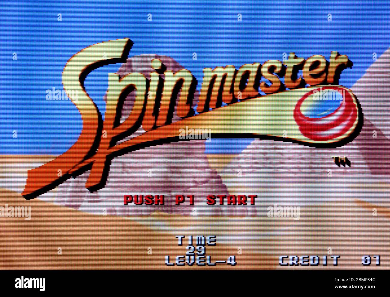 Spinmaster Spin Master - SNK Neo-Geo NeoGeo - Editorial use only Stock ...