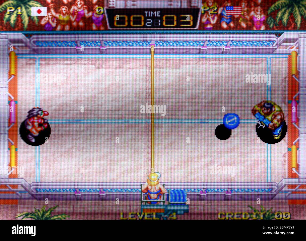 Windjammers Flying Disc Game - SNK Neo-Geo NeoGeo - Editorial use only ...