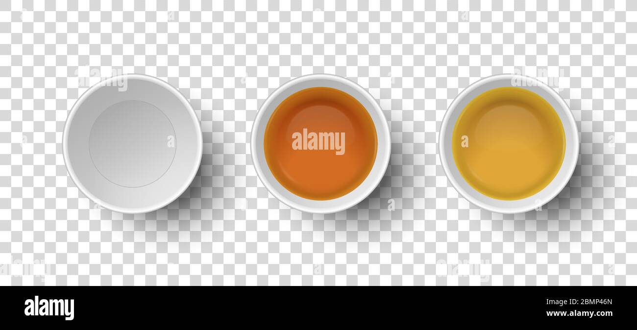 Vector 3d Realistic White Paper or Plastic Disposable Empty Tea Cup ...