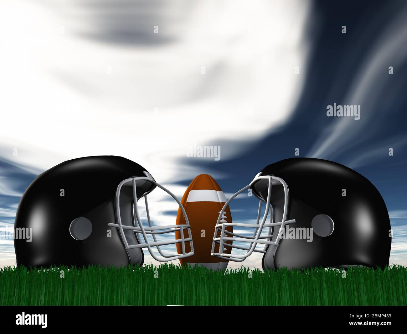 Helmet to helmet collision football hi-res stock photography and images ...