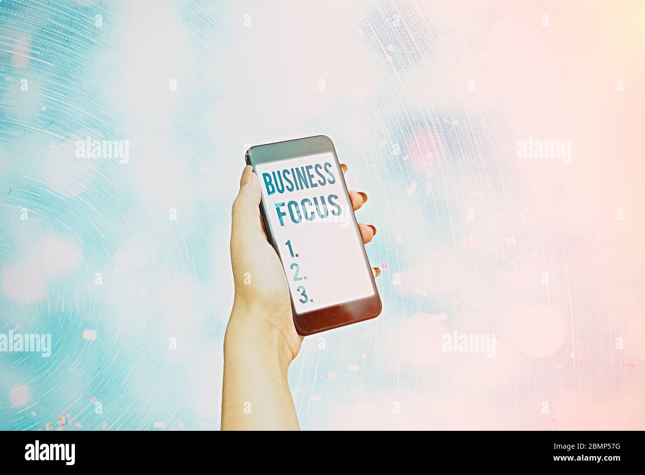 Conceptual hand writing showing Business Focus. Concept meaning Serving ...