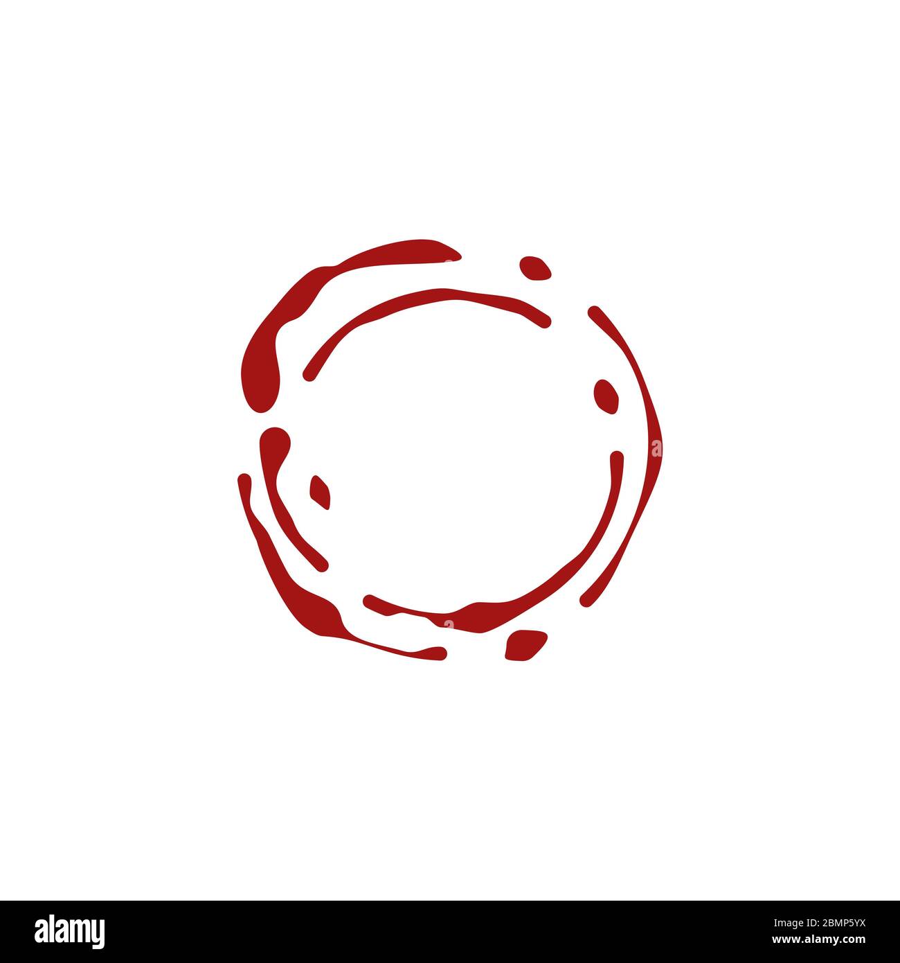 Abstract Wine Splash Logo Template Illustration Design. Vector EPS 10 ...