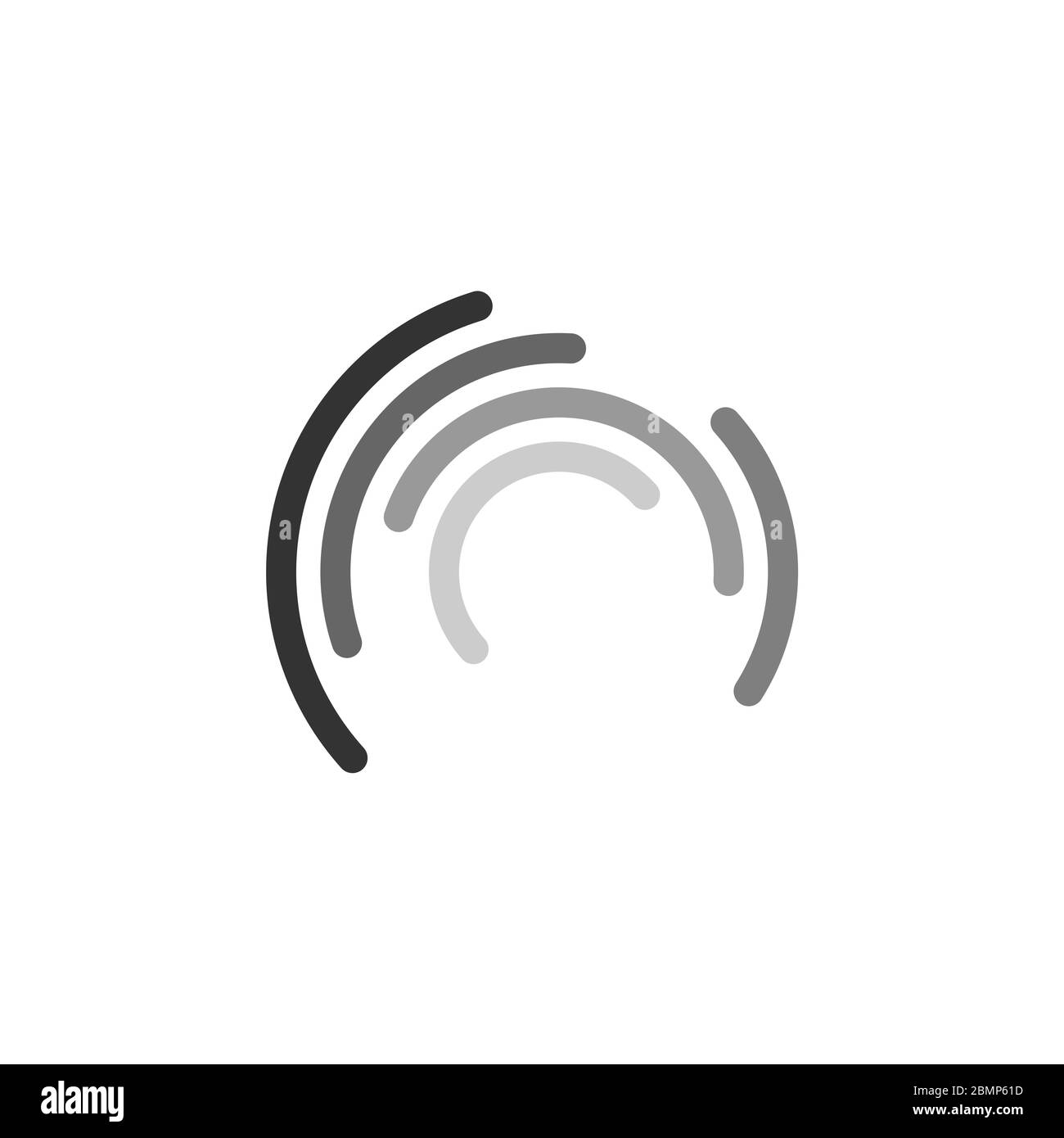 Abstract Whirlpool Line Logo Template Illustration Design. Vector EPS ...