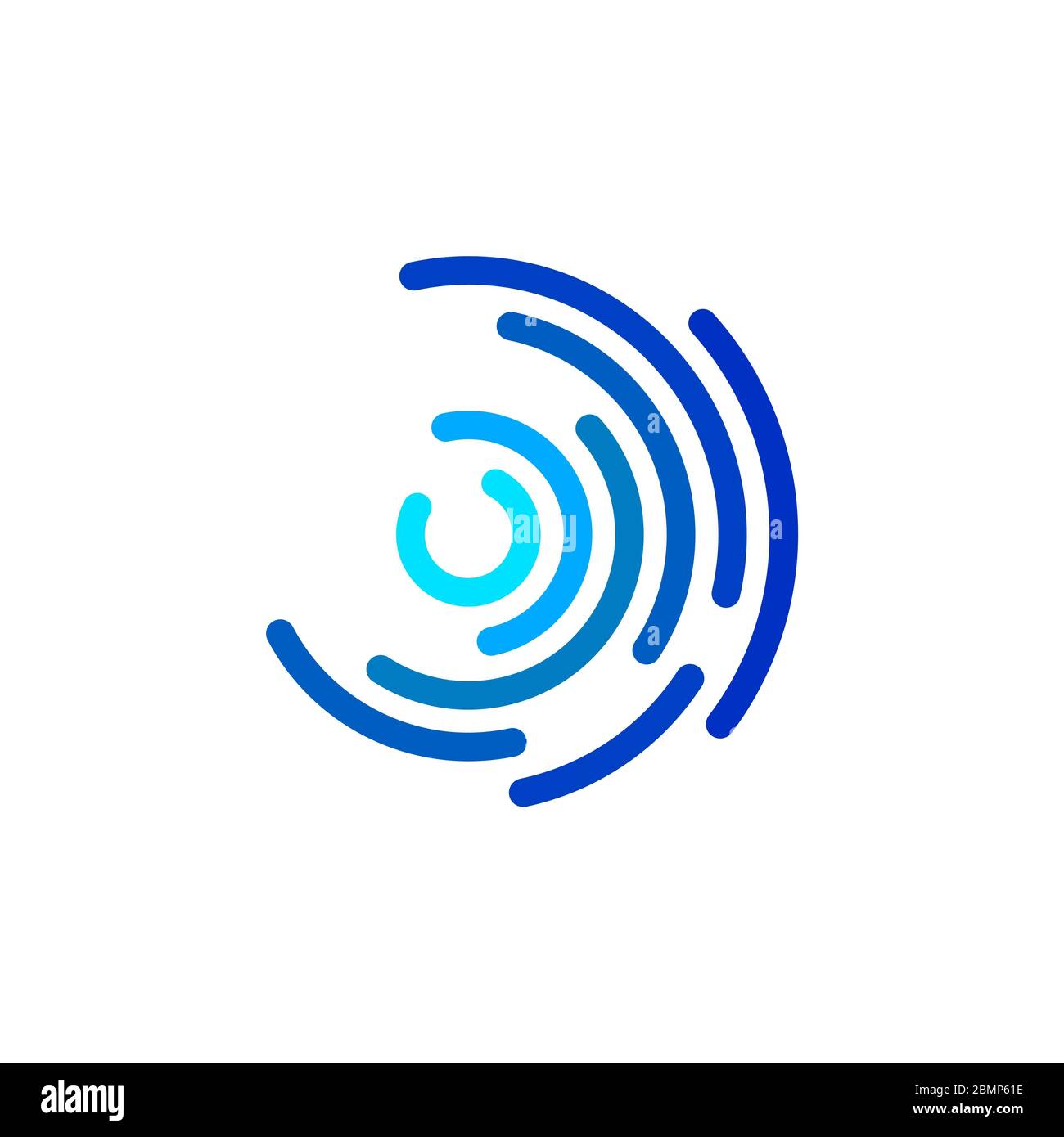 Abstract Whirlpool Line Logo Template Illustration Design. Vector EPS ...