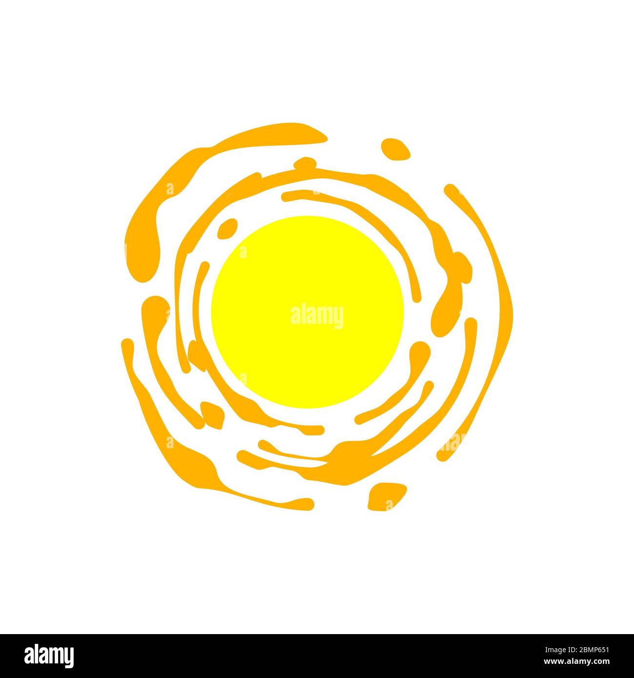 Abstract Sun Logo Template Illustration Design. Vector EPS 10 Stock ...