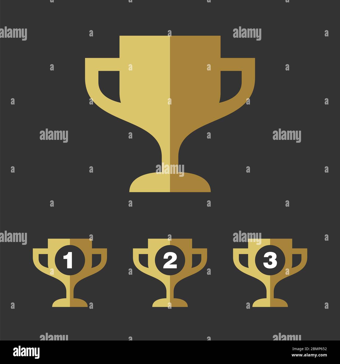 Trophy vector Logo Template Illustration Design. Vector EPS 10 Stock ...