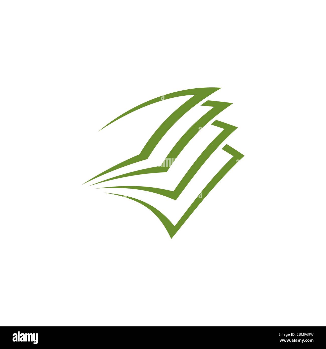 Stack of Paper Money Logo Template Illustration Design. Vector EPS 10 ...