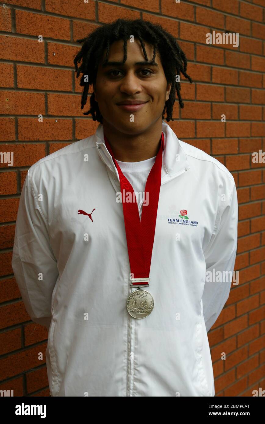 MANCHESTER - JULY 31: Thomas Cousins of England winner of Silver Medal ...