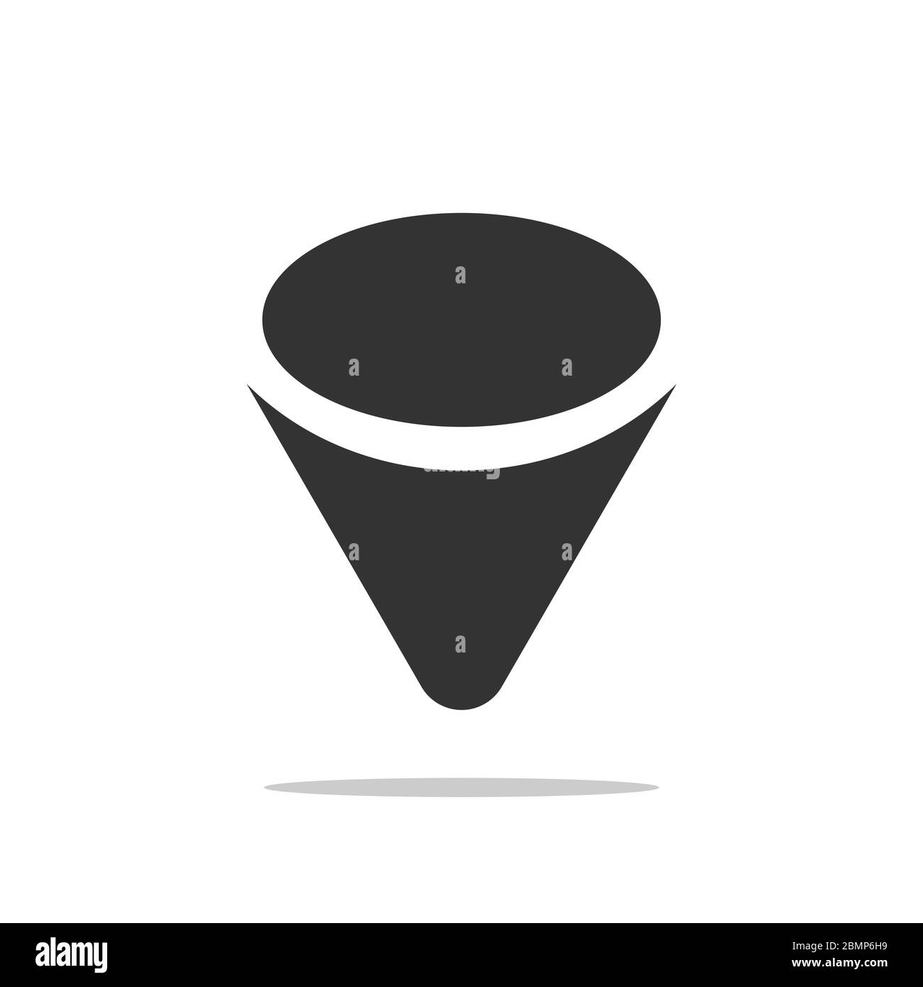 Funnel Icon Logo Template Illustration Design. Vector EPS 10 Stock ...