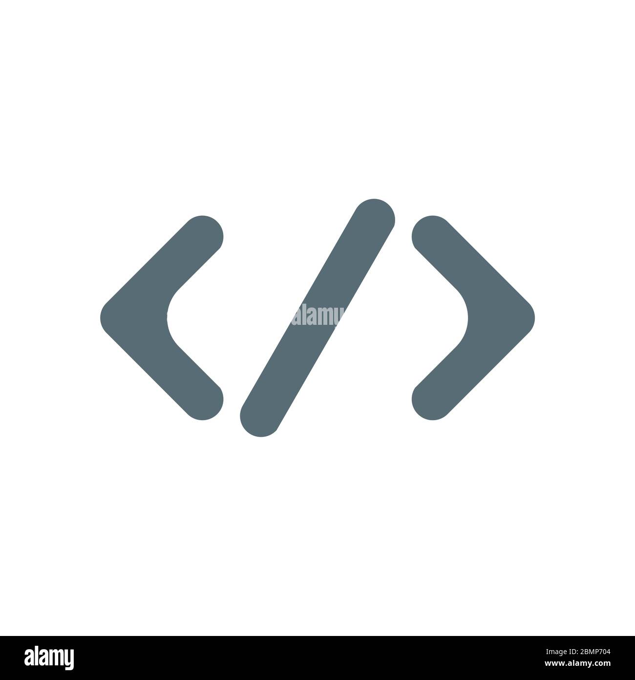 Coding Icon Logo Template Illustration Design. Vector EPS 10 Stock ...