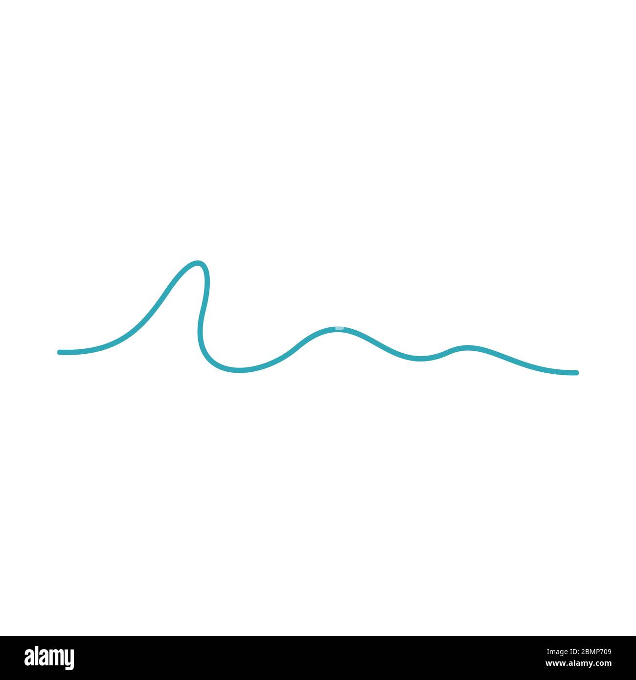 Abstract Hair Lines Vector Template Illustration Design. Vector EPS 10 ...