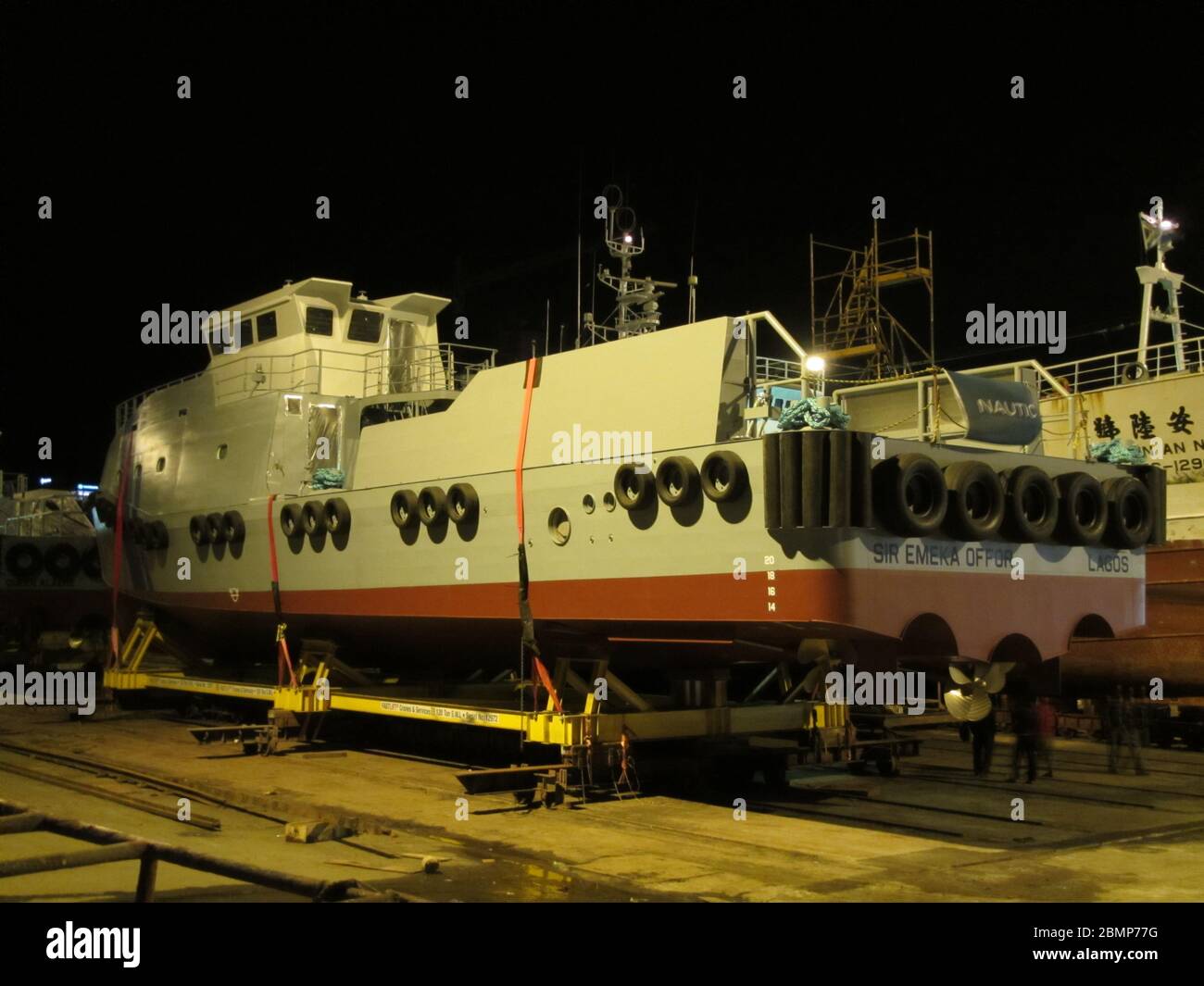 Ship SIR EMEKA OFFOR Stock Photo - Alamy