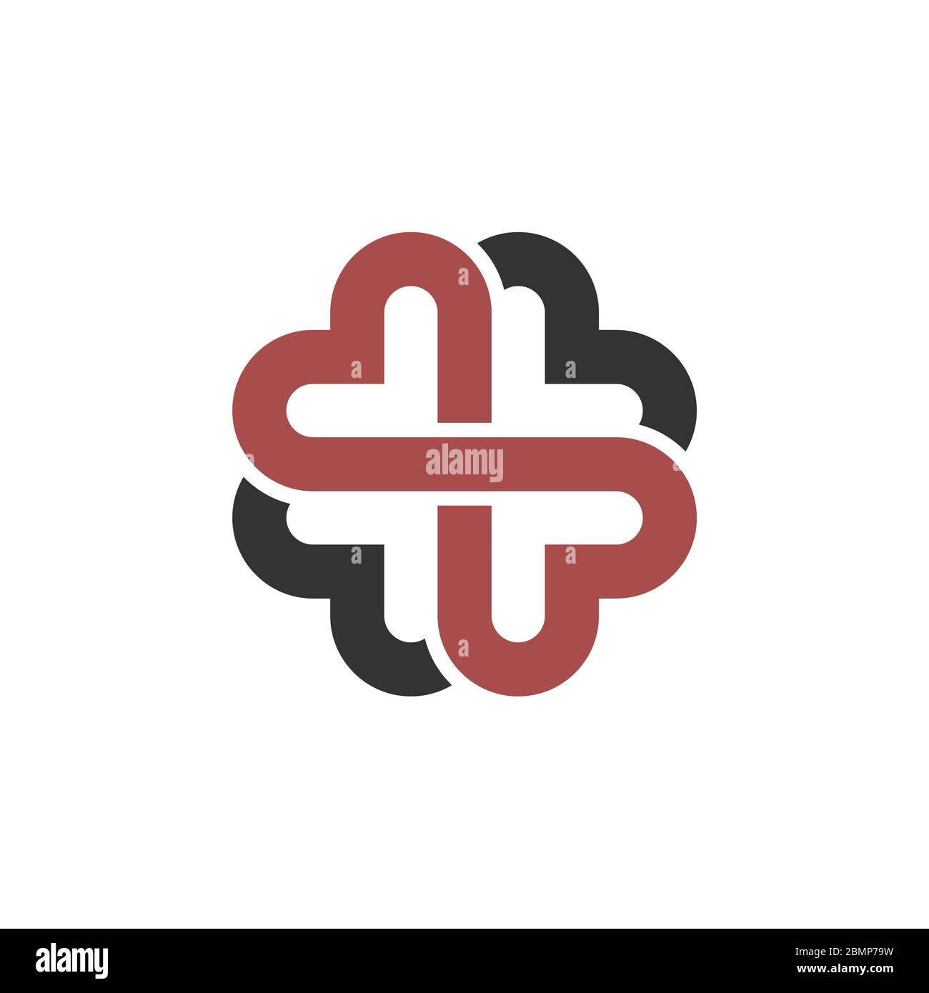 Flower Love Infinity Ornamental Logo Template Illustration Design ...