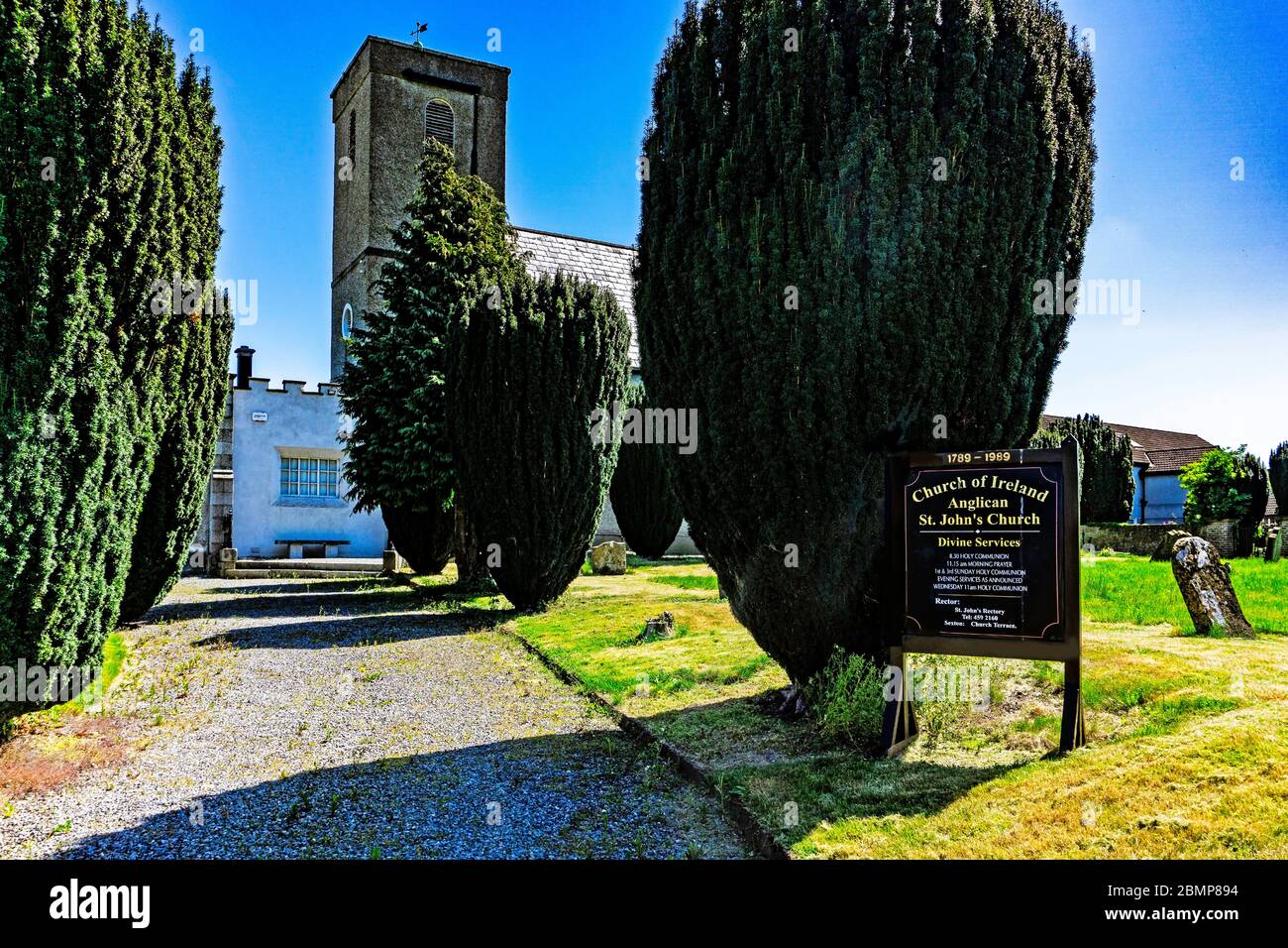 St Johns Church of Ireland, Anglican Church, on Tower Road, Clondalkin ...