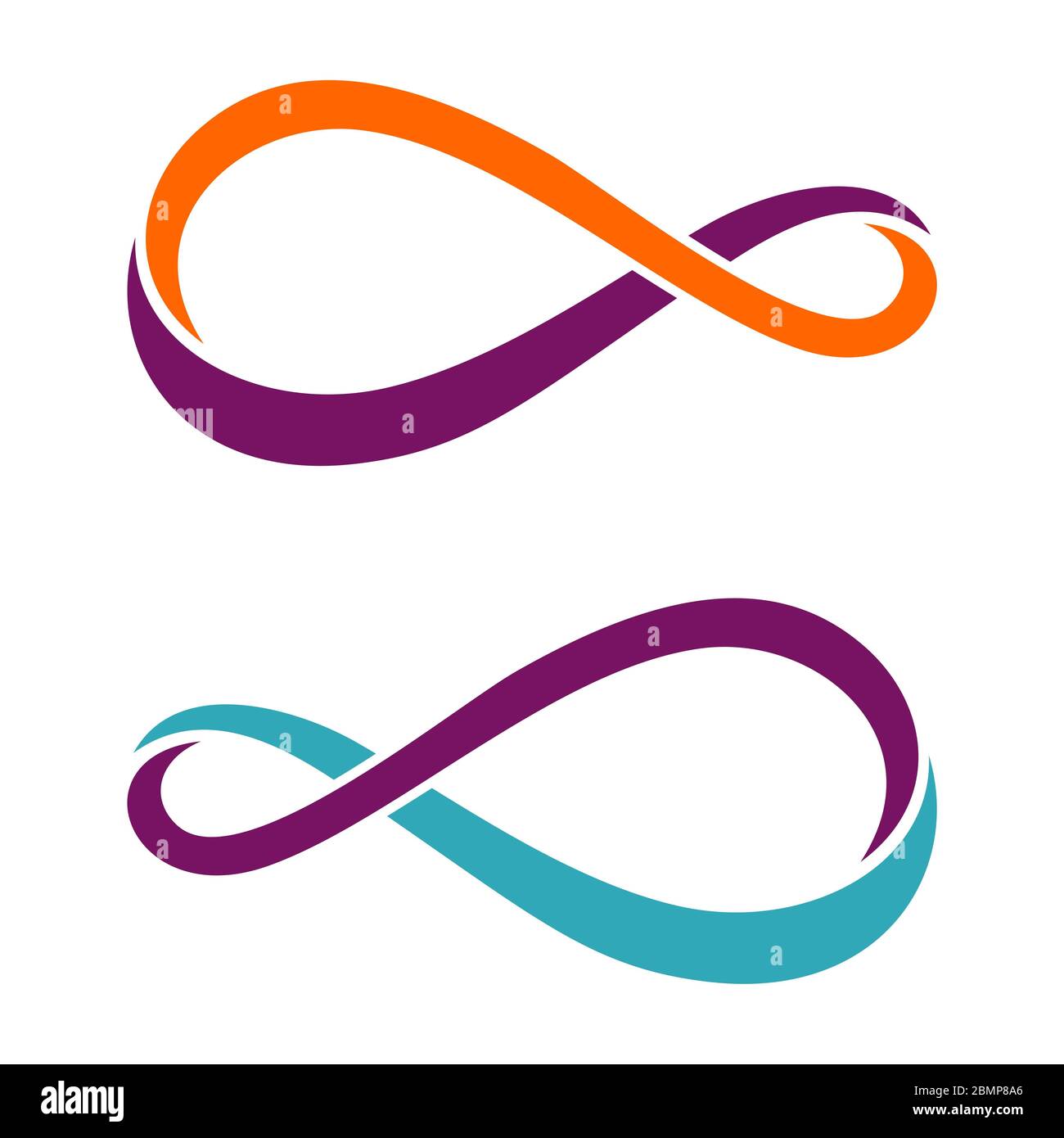 Colorful Infinity Loop Logo Template Illustration Design. Vector EPS 10 ...