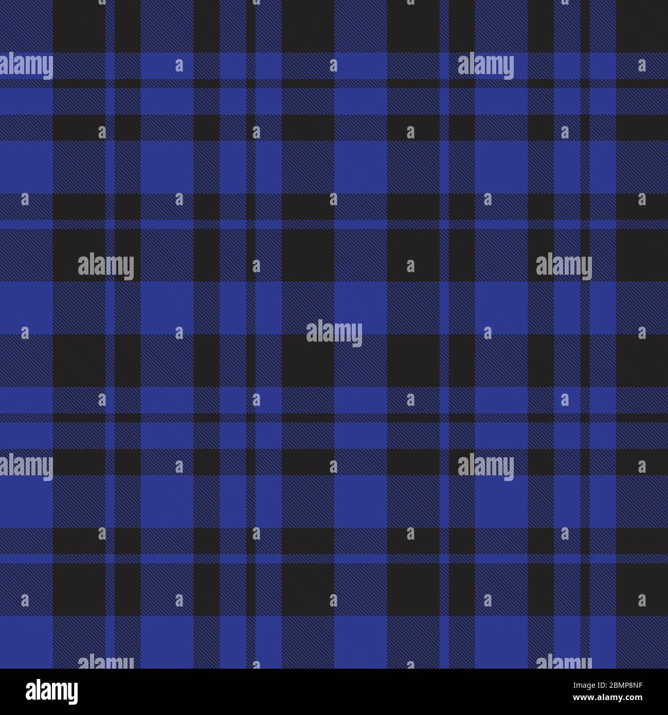 Blue Plaid, checkered, tartan seamless pattern suitable for fashion ...