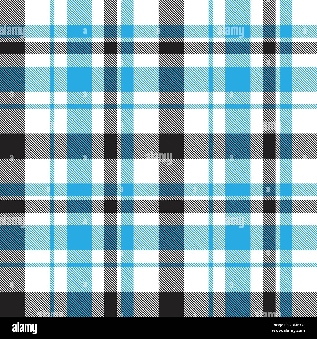 Blue Plaid, checkered, tartan seamless pattern suitable for fashion ...