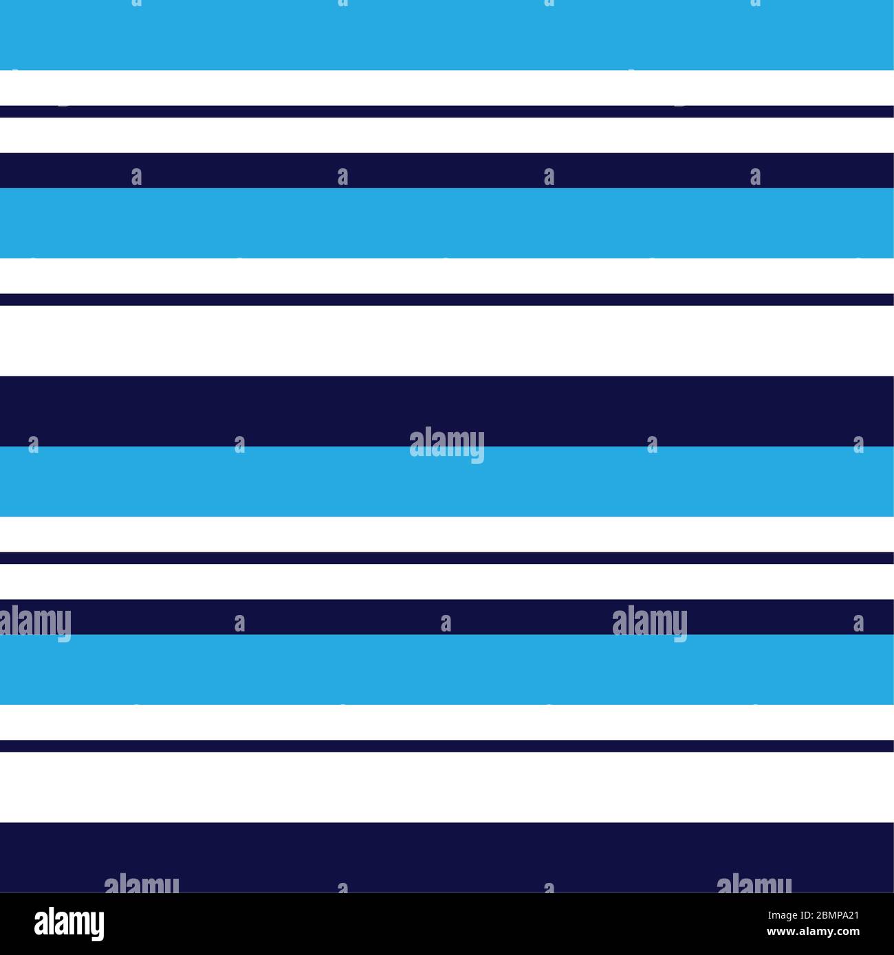 Blue Horizontal striped seamless pattern background suitable for ...