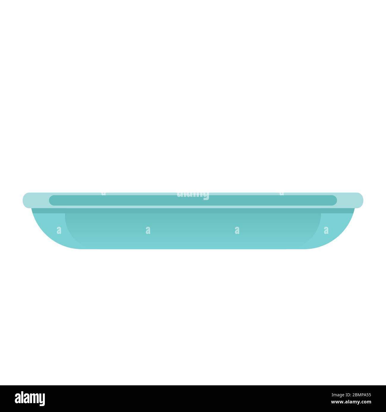 Empty plate side view Stock Vector Images - Alamy