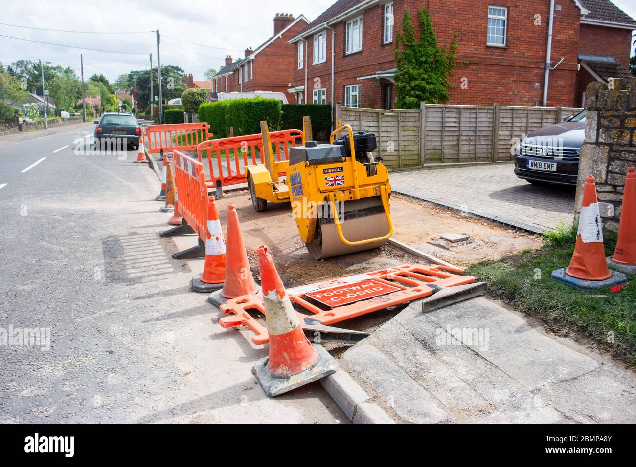 Cordoned off construction site hi-res stock photography and images - Alamy
