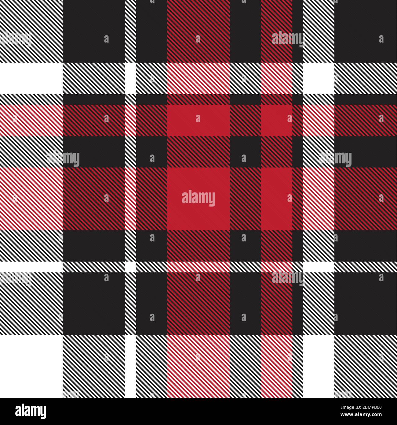 Red Plaid, checkered, tartan seamless pattern suitable for fashion ...