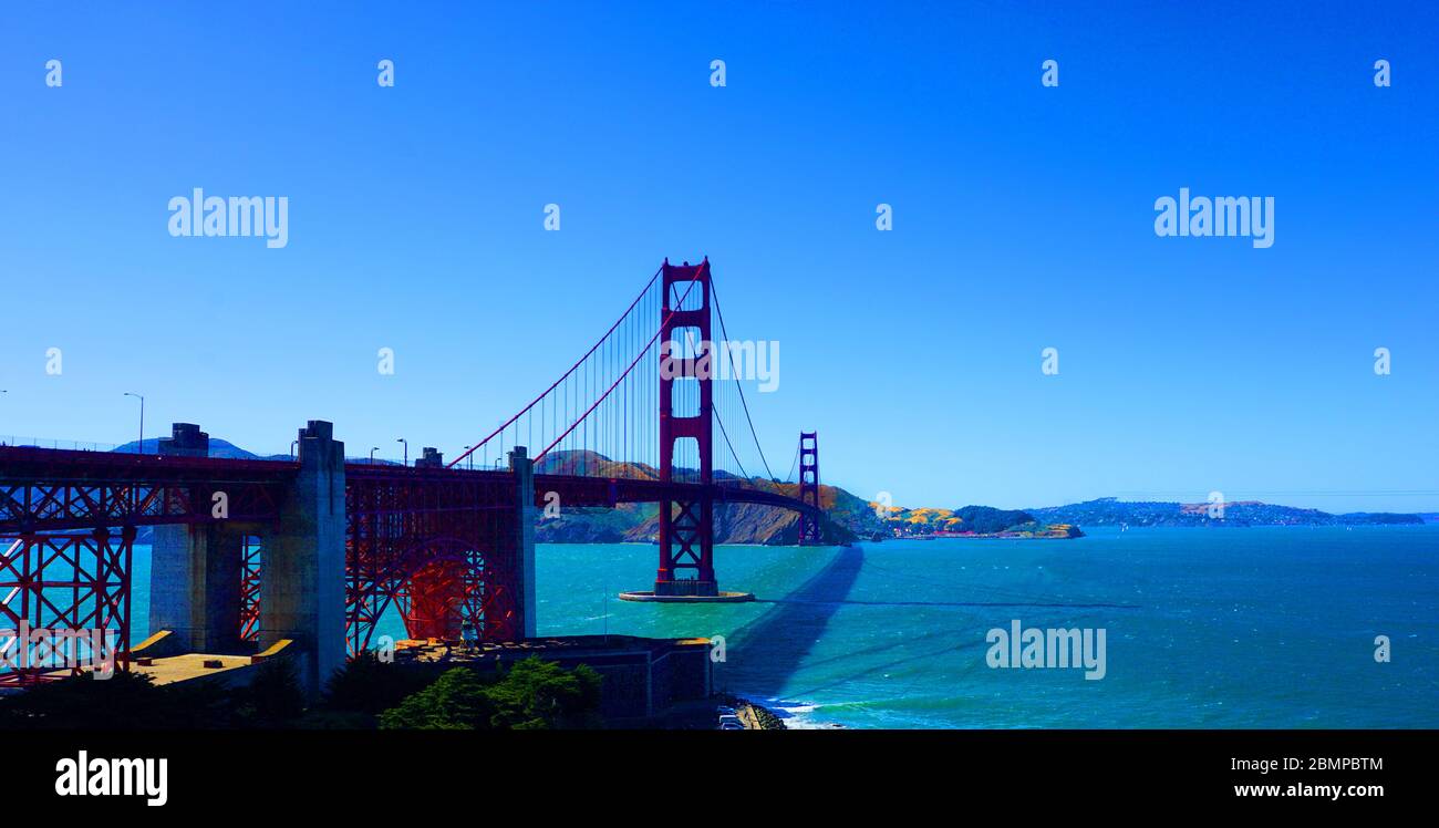 Golden Gate Bridge in California Stock Photo - Alamy