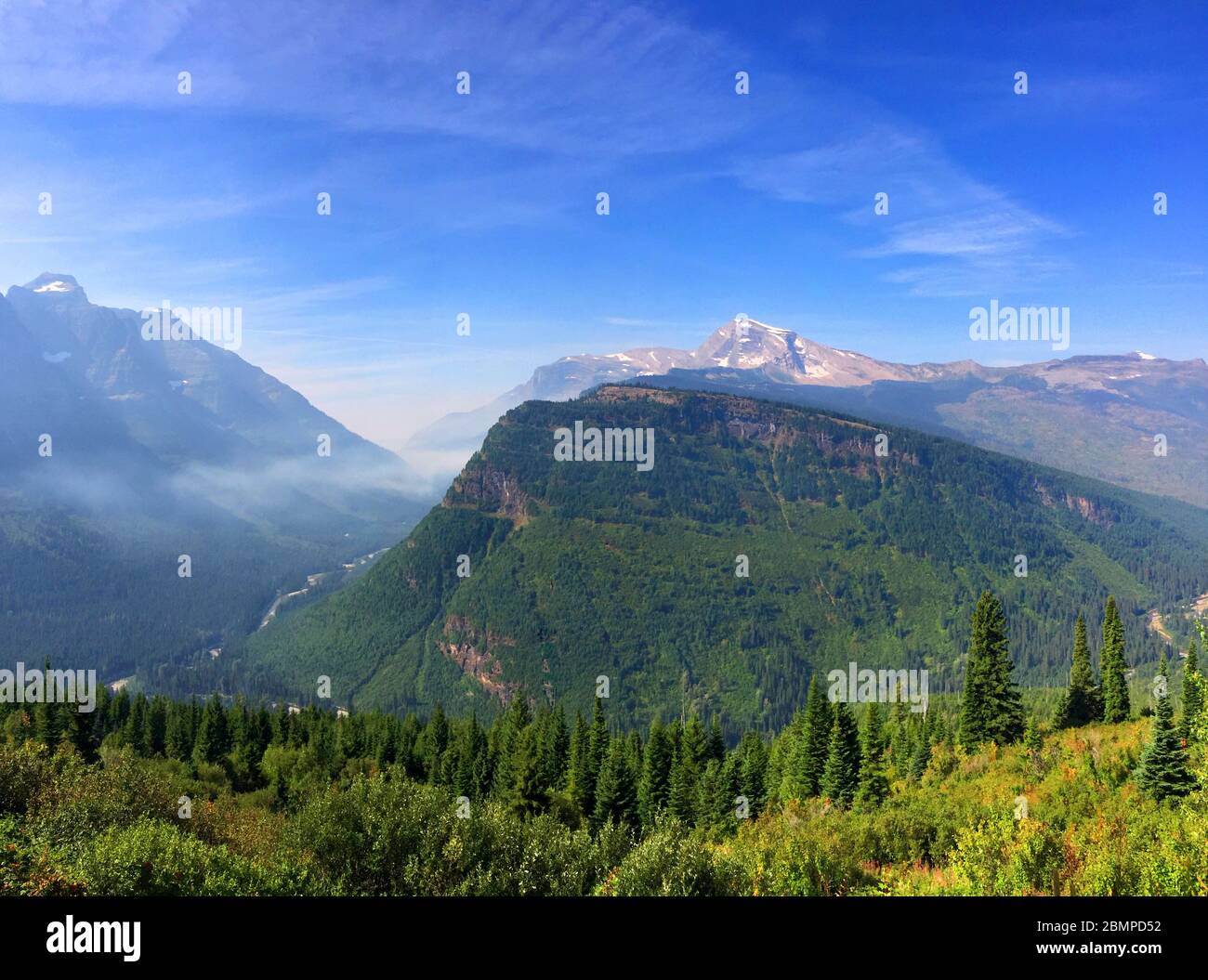 Beautiful views of mountains in Montana Stock Photo - Alamy