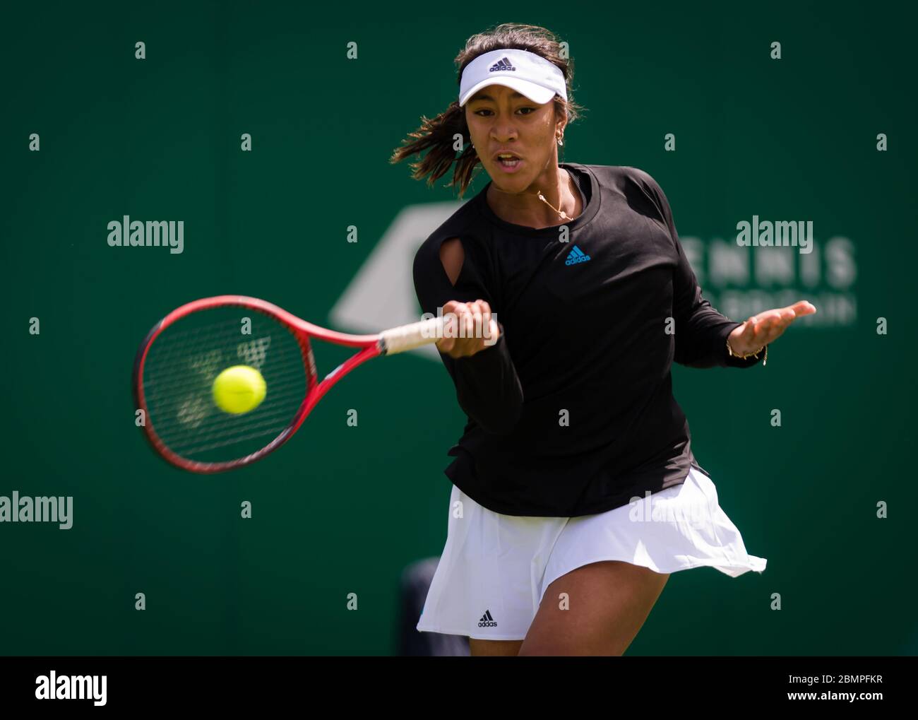 Destanee Aiava of Australia in action during qualifications at the 2019 ...