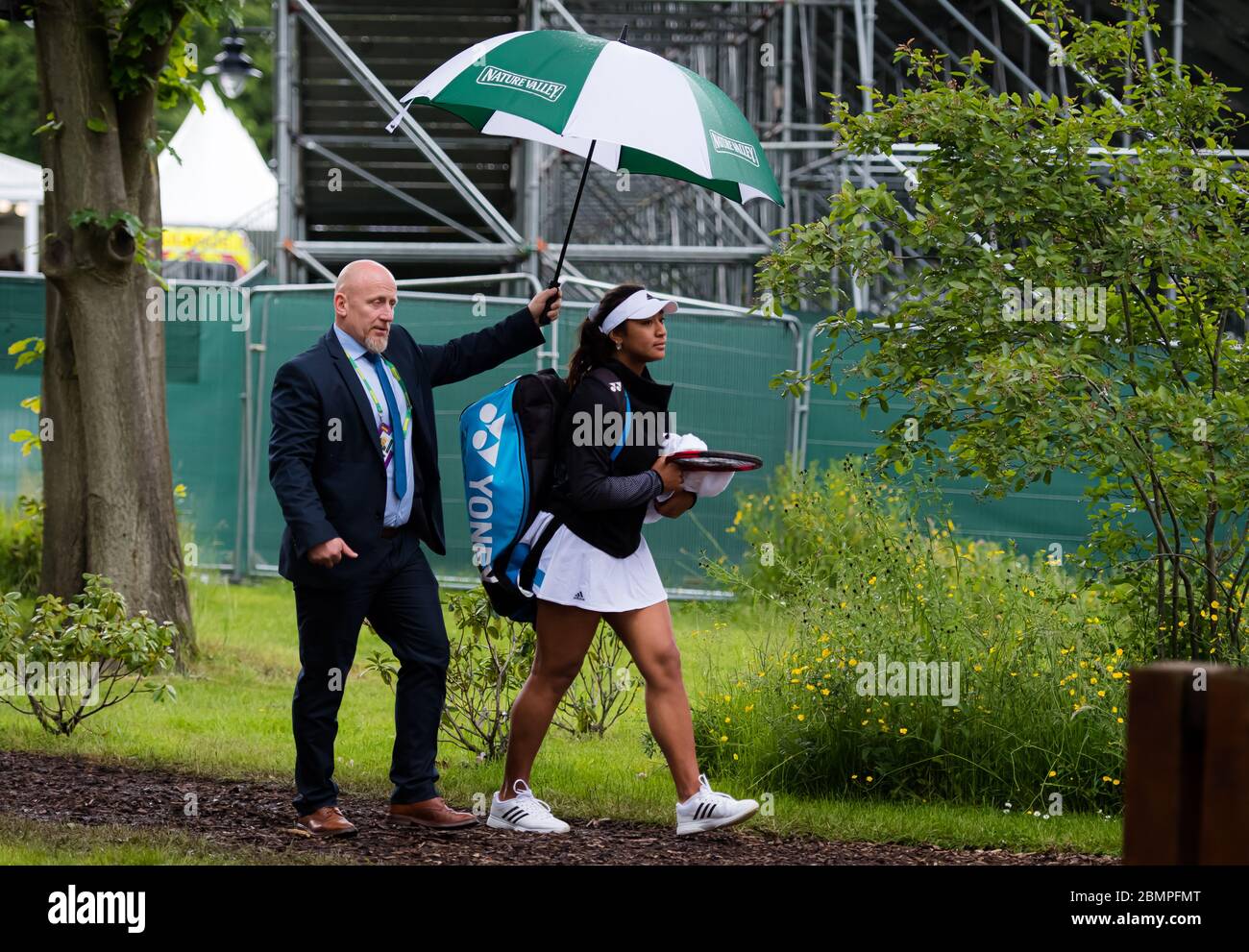 Destanee Aiava of Australia at the 2019 Nature Valley Classic WTA ...