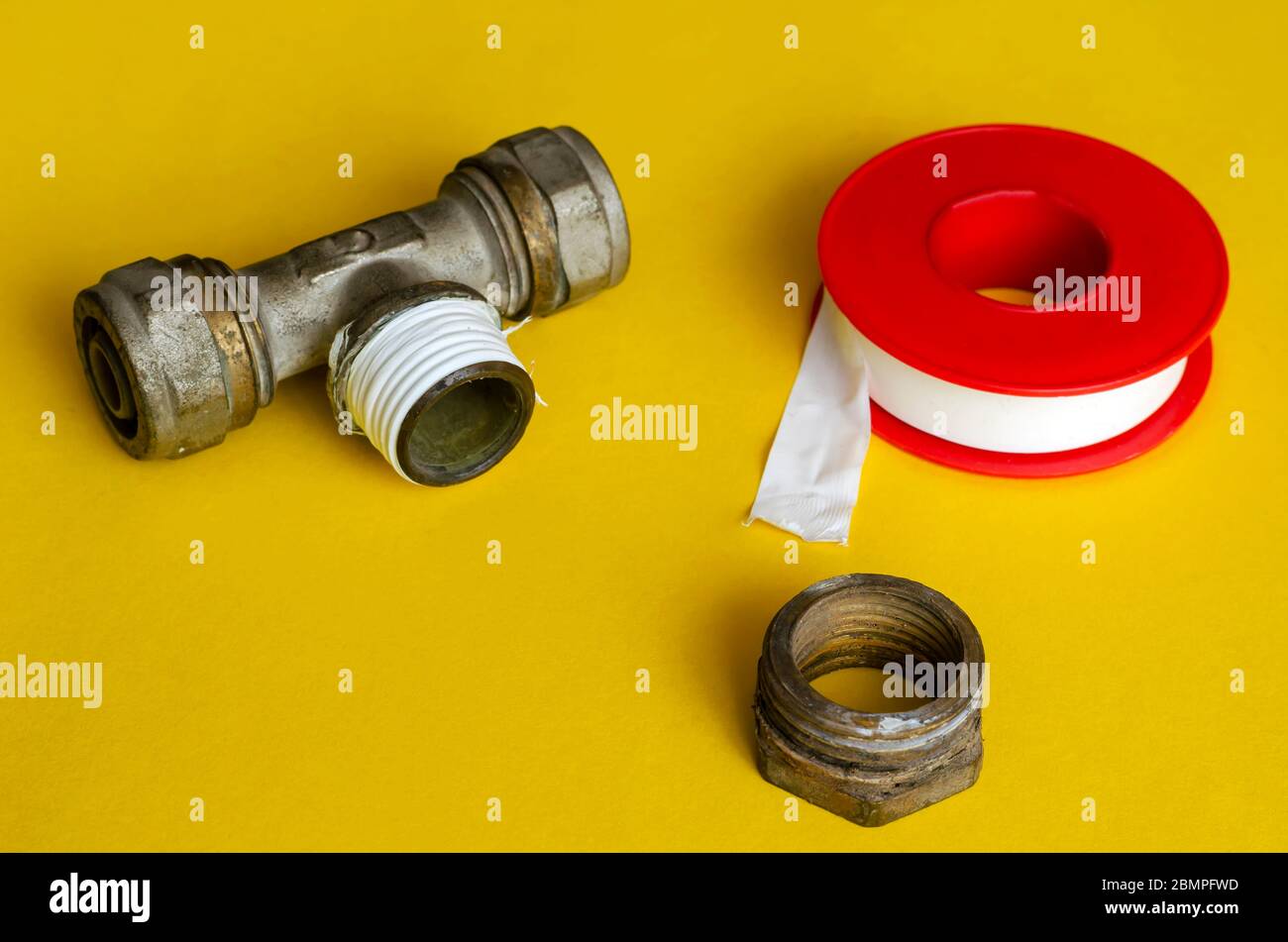 Thread seal tape hi-res stock photography and images - Alamy