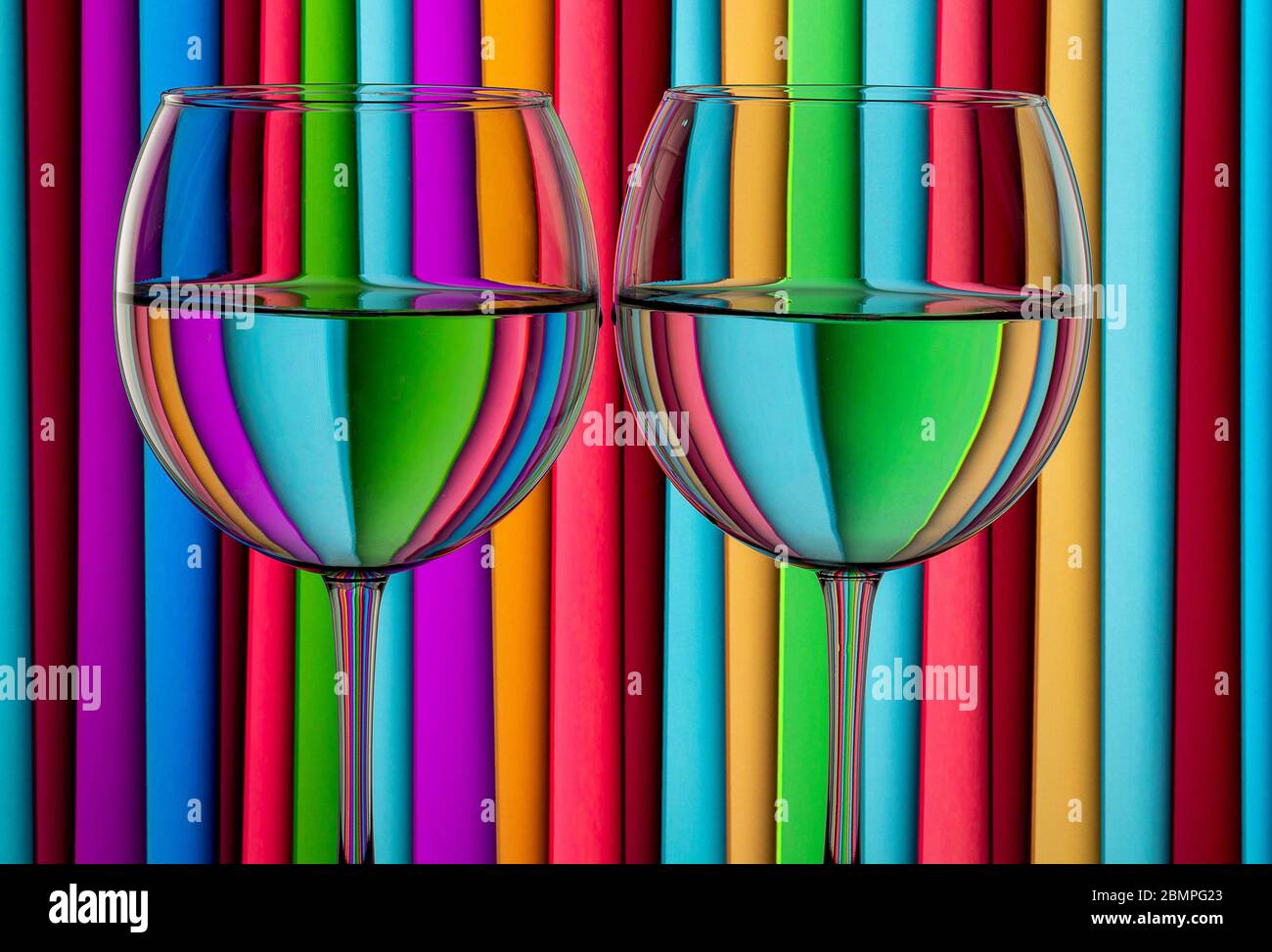 Refraction Of Light Water Glass High Resolution Stock Photography and ...