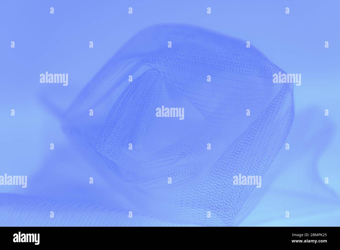 Blue small mesh fabric hi-res stock photography and images - Alamy