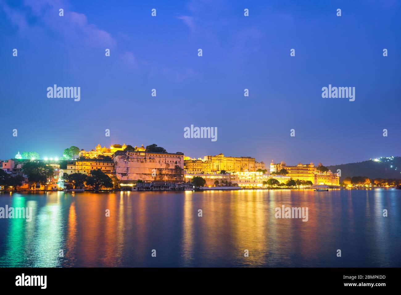 City Palace Udaipur Night