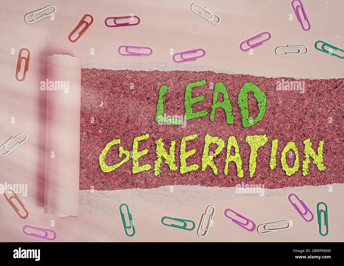 Handwriting text Lead Generation. Conceptual photo initiation of ...