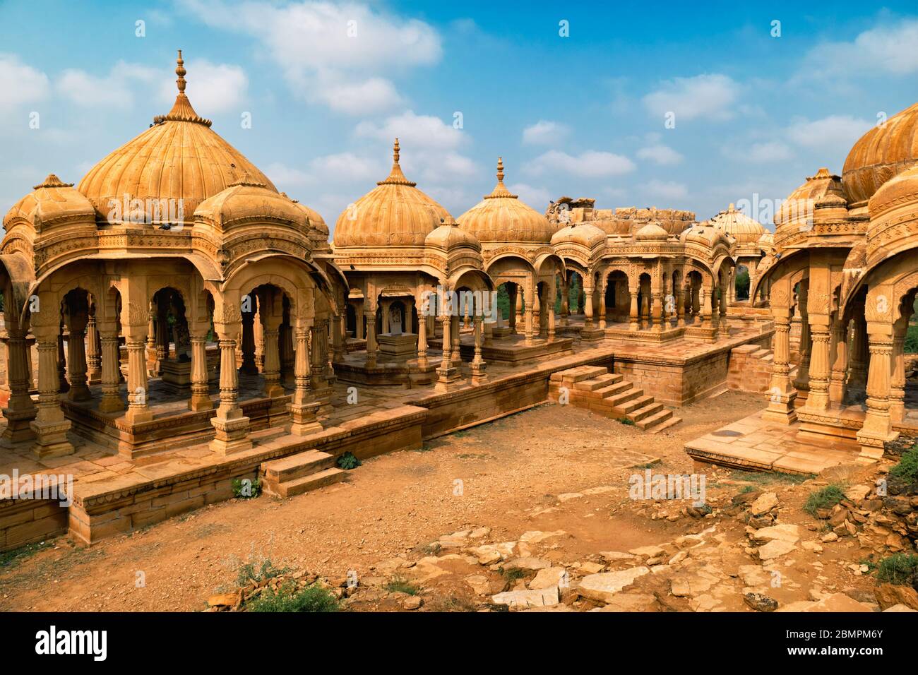 Bada bagh cenotaphs jaisalmer rajasthan hi-res stock photography and ...