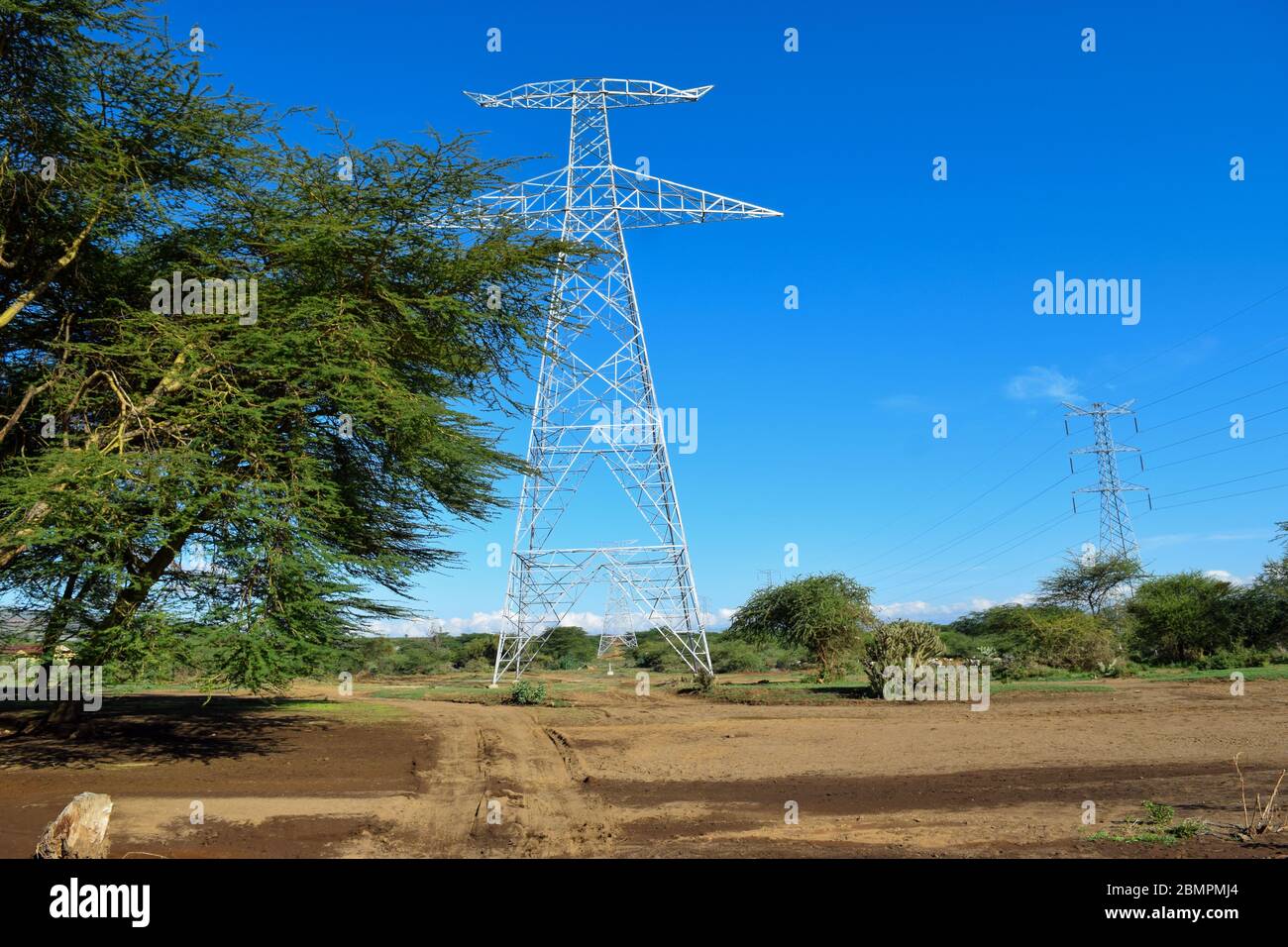 Kenya power infrastructure hi-res stock photography and images - Alamy