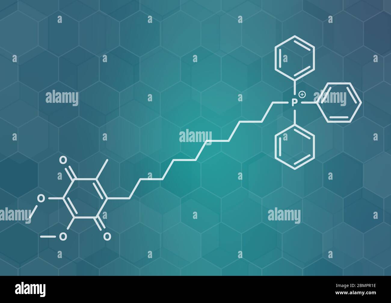 Mitoquinone molecule hi-res stock photography and images - Alamy