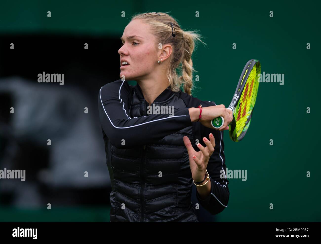 Sofya Zhuk of Russia in action during qualifications at the 2019 Nature ...
