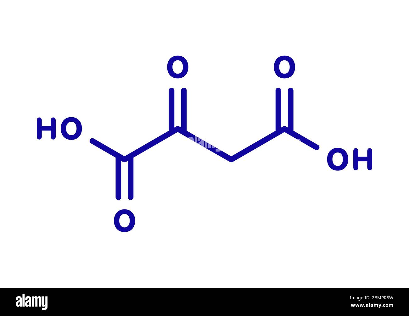 Oxaloacetic acid molecule Cut Out Stock Images & Pictures - Alamy