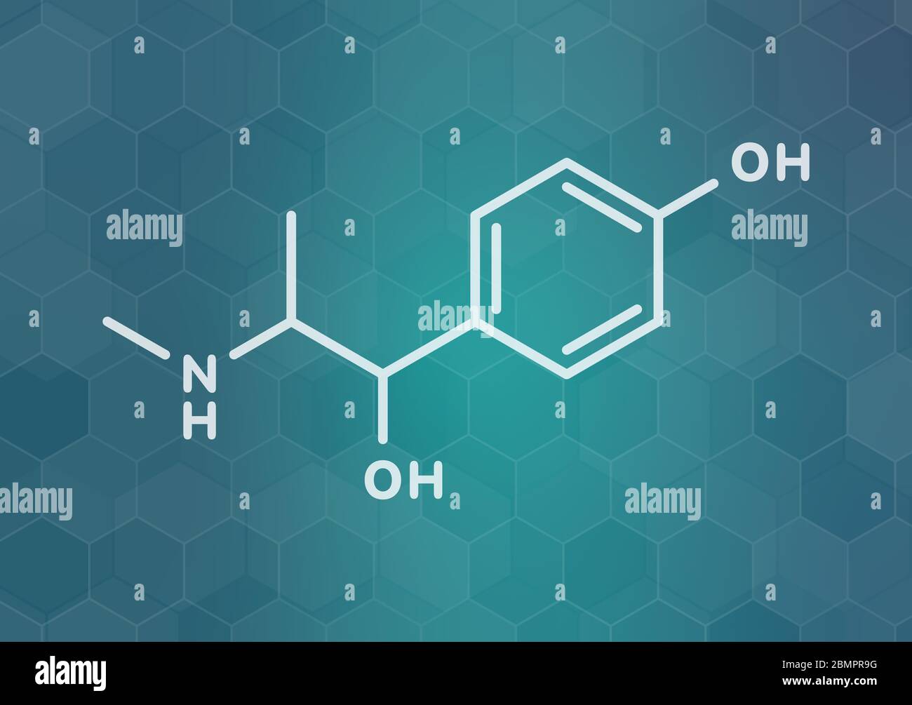 Oxilofrine (methylsynephrine, oxyephrine) stimulant drug, chemical ...