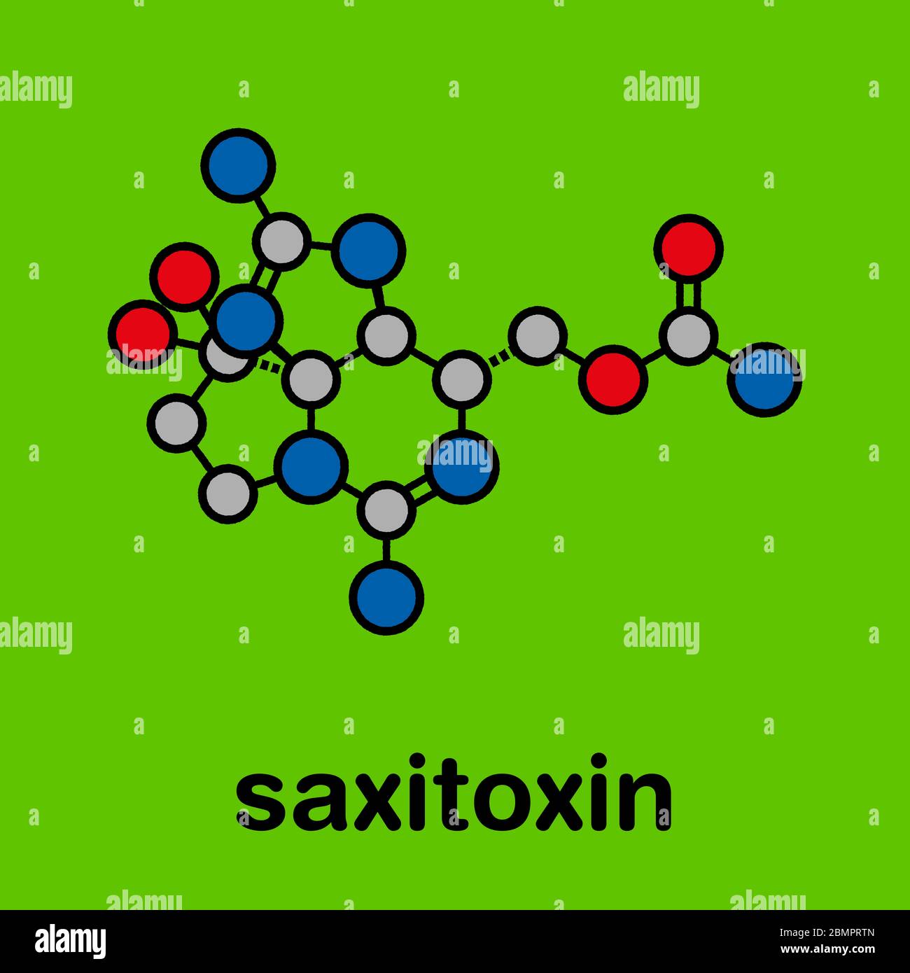 Saxitoxin (STX) paralytic shell?sh toxin (PST), chemical structure ...