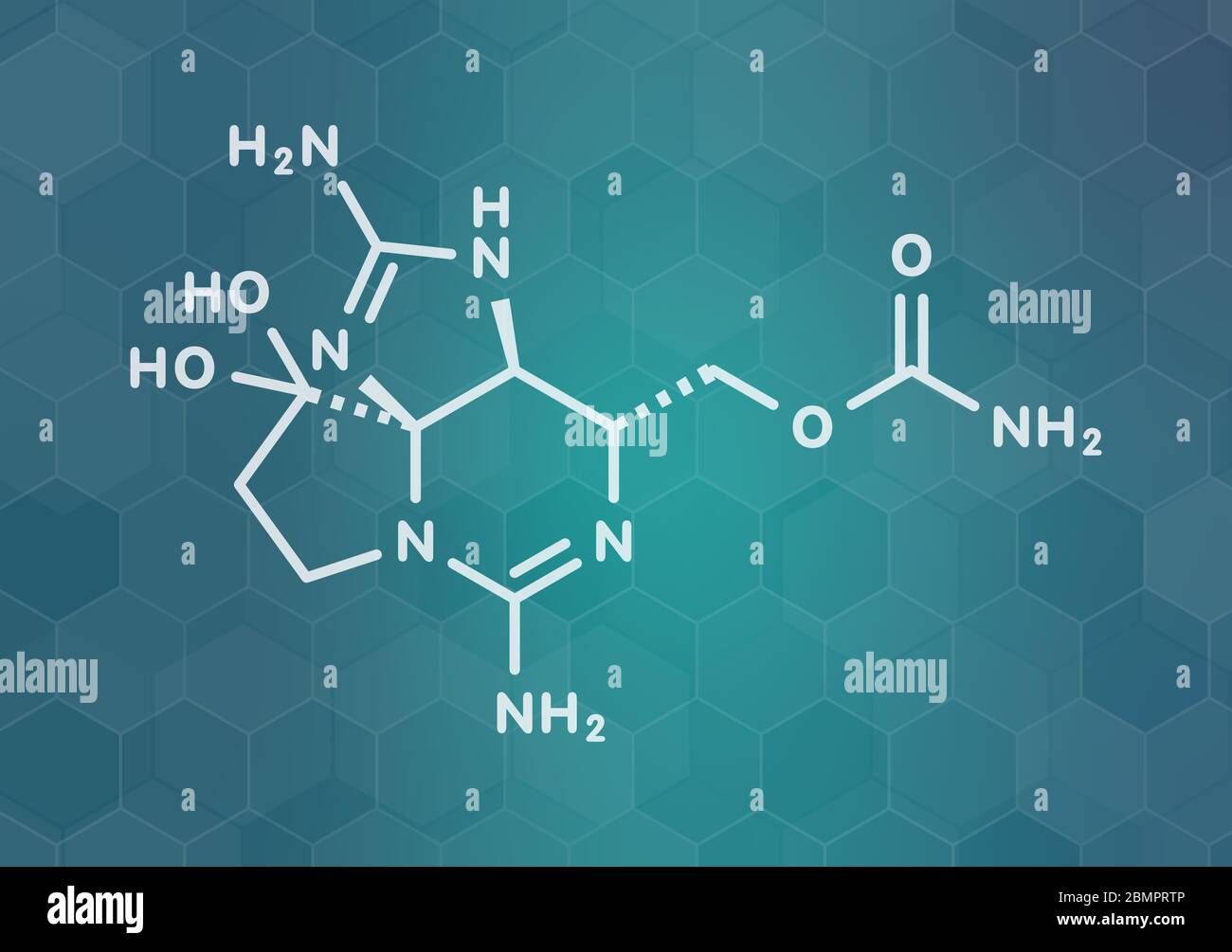 Saxitoxin (STX) paralytic shell?sh toxin (PST), chemical structure ...