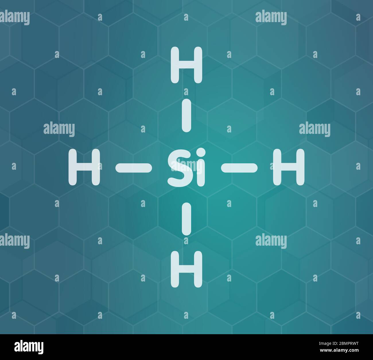 Silane (SiH4) molecule. Skeletal formula Stock Photo - Alamy Silane (SiH4) molecule. Skeletal formula Stock Photo - Alamy