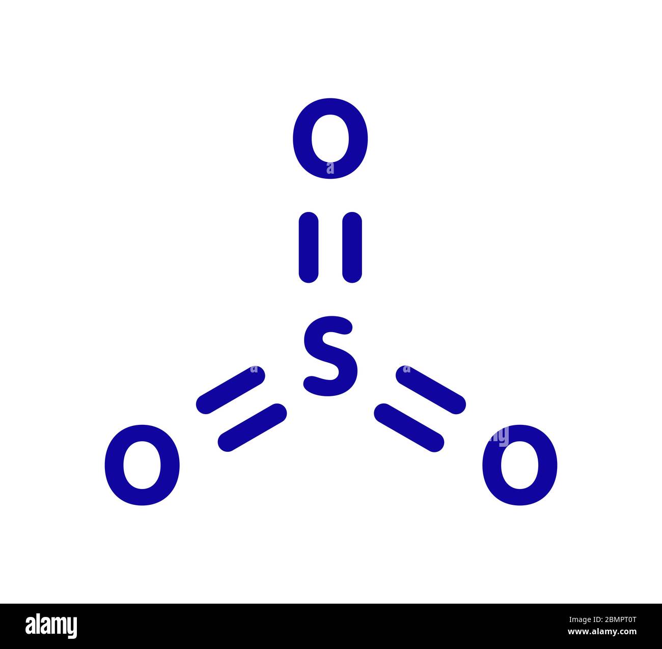Sulfur trioxide pollutant molecule hi-res stock photography and images ...